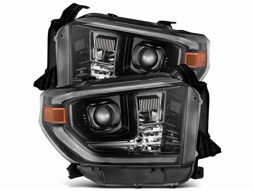 AlphaRex Black LUXX Series LED Headlights 880836 | RealTruck
