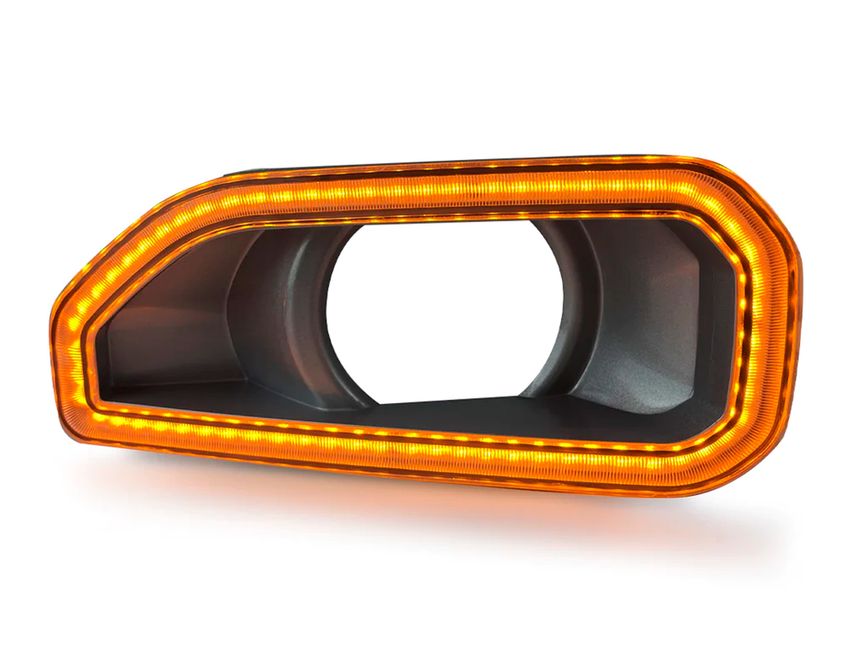 American Modified LED Fog Light Trim | RealTruck