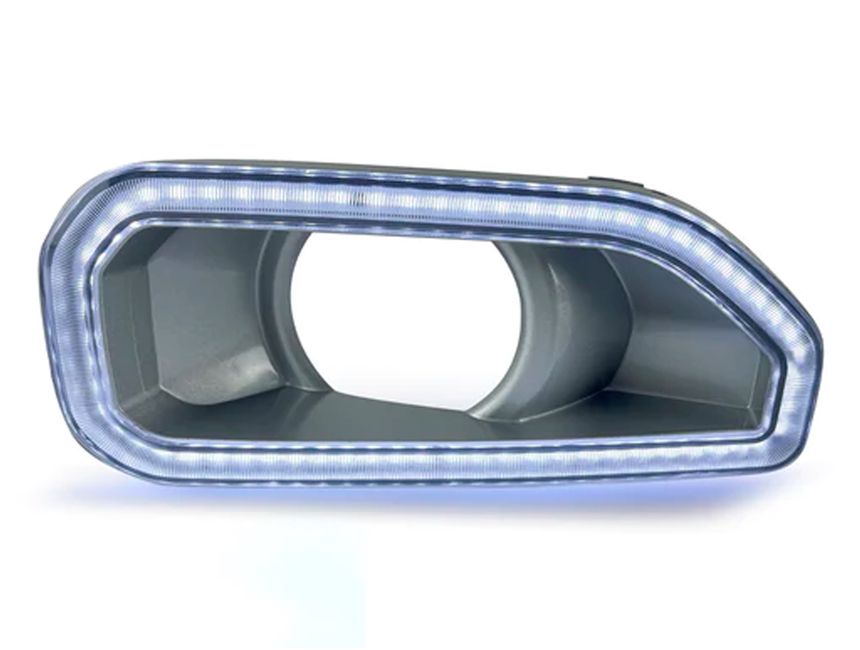 American Modified LED Fog Light Trim | RealTruck