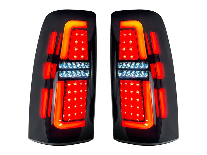 American Modified Smoked DRL LED Tail Lights AMCHCC00201 | RealTruck