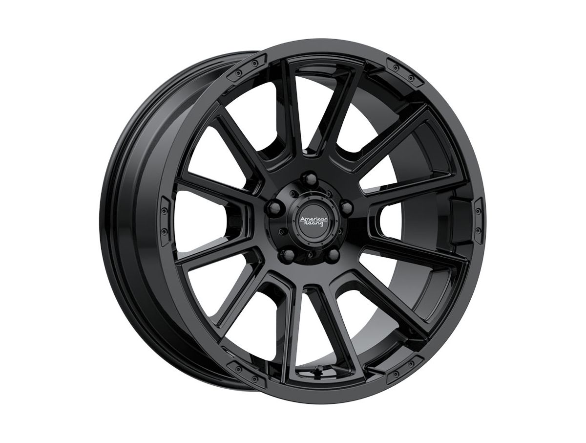 American Racing Black Intake Wheel AR93378550318 | RealTruck