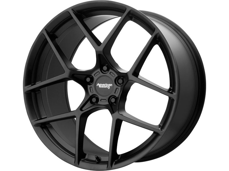 American Racing Matte Black AR924 Crossfire Wheels | RealTruck