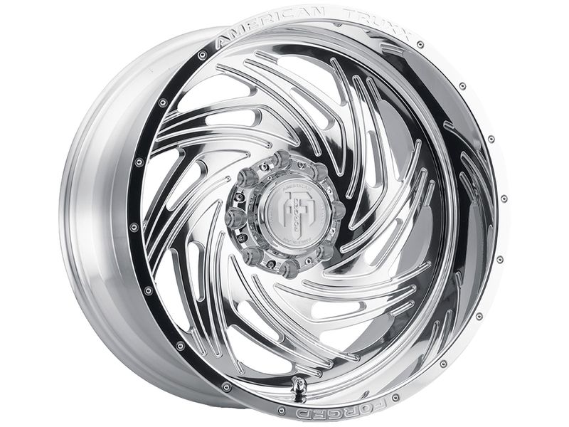 American Truxx Forged Polished ATF-1911 Twisted Wheel ATF1911-22278-44P ...