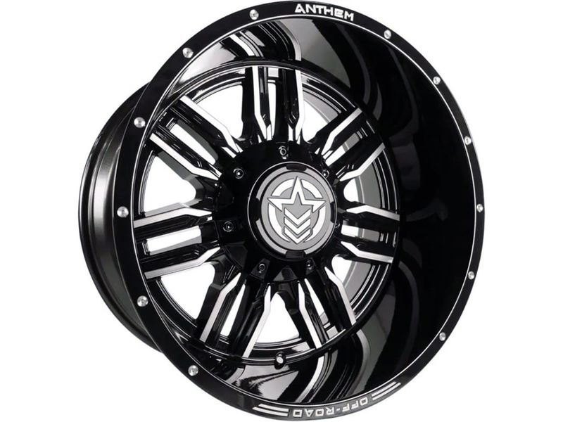 Anthem Off-Road Black & Grey Equalizer Wheels | RealTruck