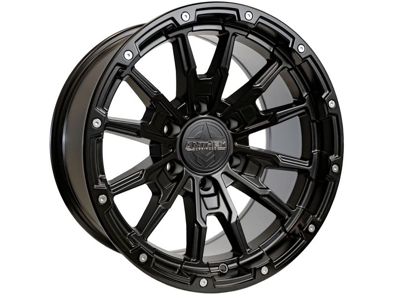 Anthem Off-Road Matte Black Talon Wheels | RealTruck