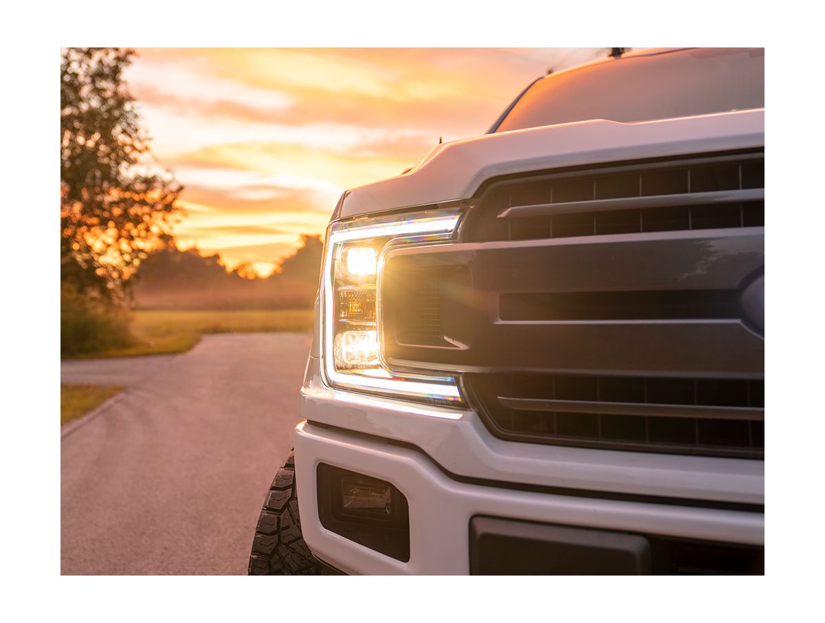 Anzo Black Switchback Projector Headlights 111509 | RealTruck