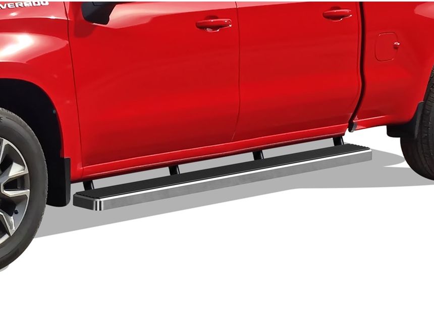 APS 6" Brushed Aluminum IBoards IB03FAG1A | RealTruck