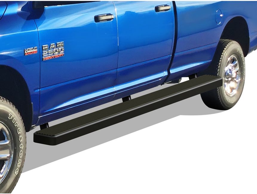 APS 6 iStep Black Wheel to Wheel Running Boards APS-IB04SBJ8LB | RealTruck
