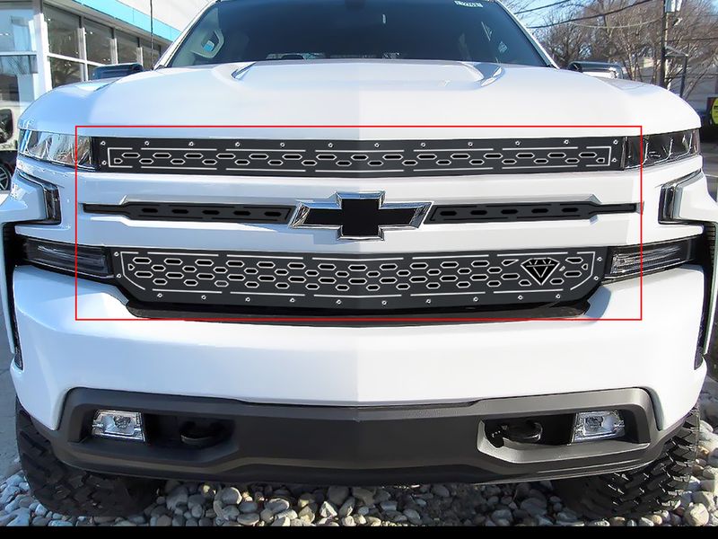 APS Sheet Main Upper Complete Replacement Grille GR03DEE55D | RealTruck