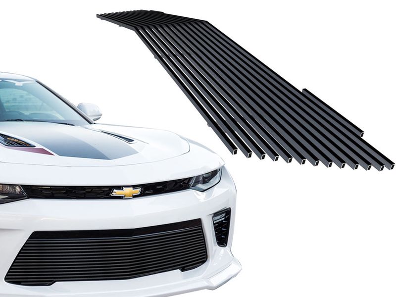 APS Lower Bumper Billet Grille Overlay GR03FFC66J | RealTruck
