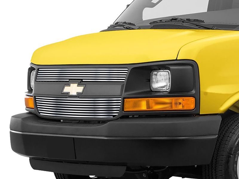 APS Main Upper Billet Grille Overlay GR03FFD36S | RealTruck