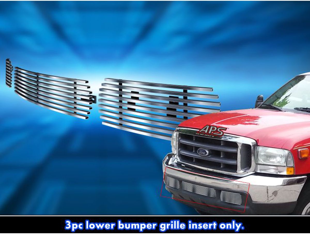 APS Lower Bumper Complete Replacement Billet Grille GR06HEJ97C | RealTruck