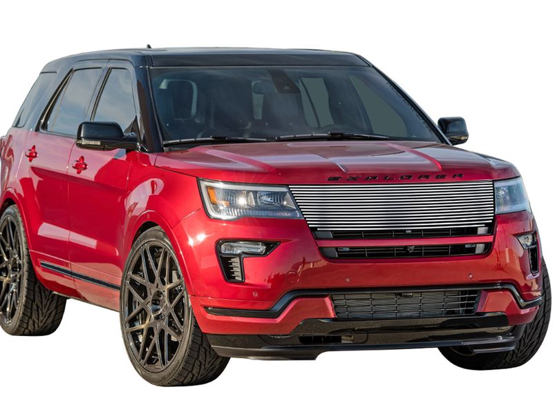 APS Main Upper Complete Replacement Billet Grille GR06HFJ38S | RealTruck