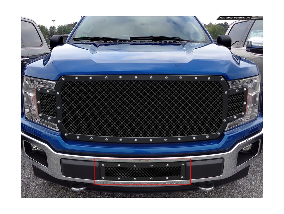 APS Riveted Mesh Grille GR06LFD01K | RealTruck