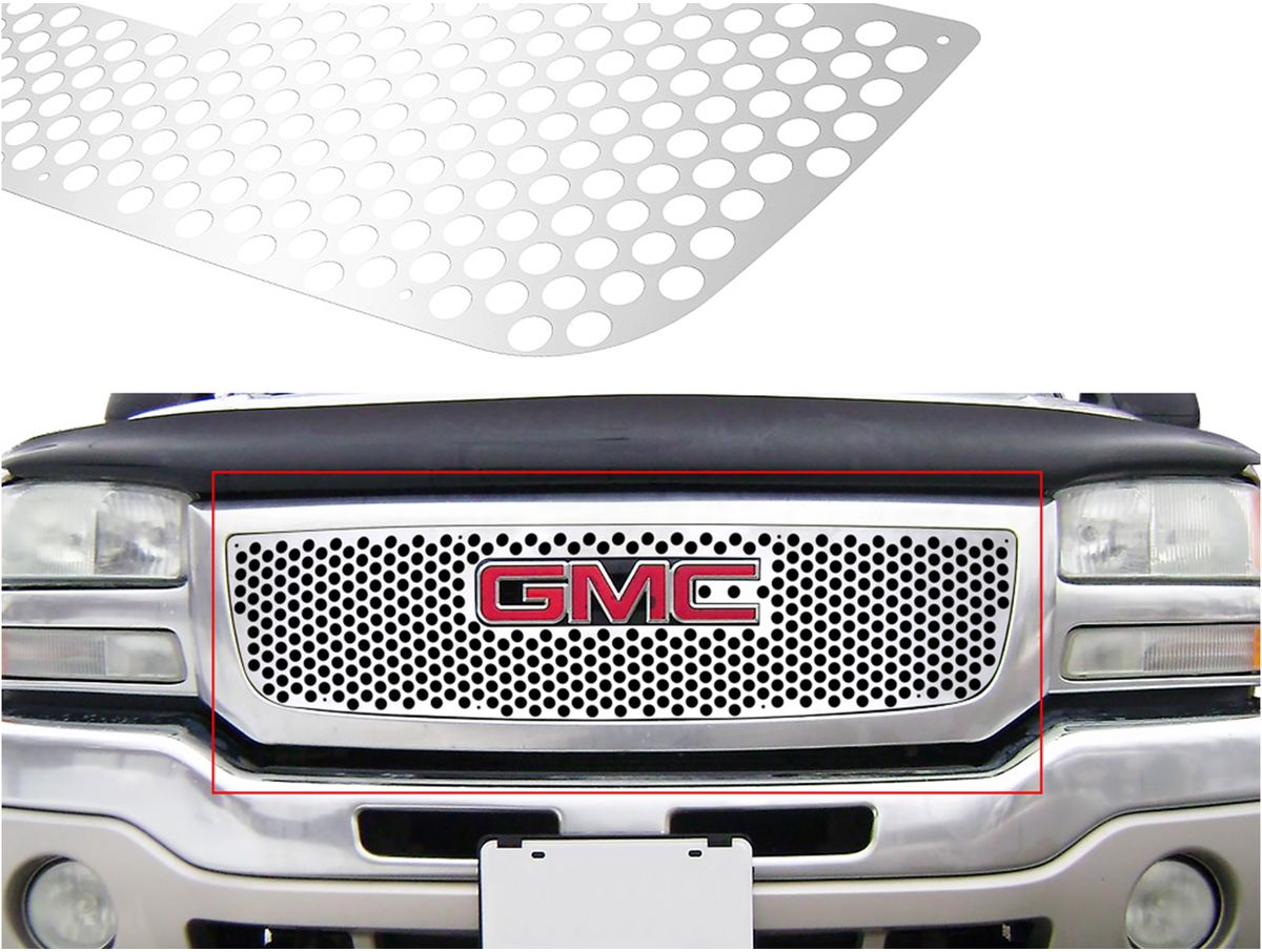 APS Sheet Main Upper Grille Overlay GR07DEG71S | RealTruck