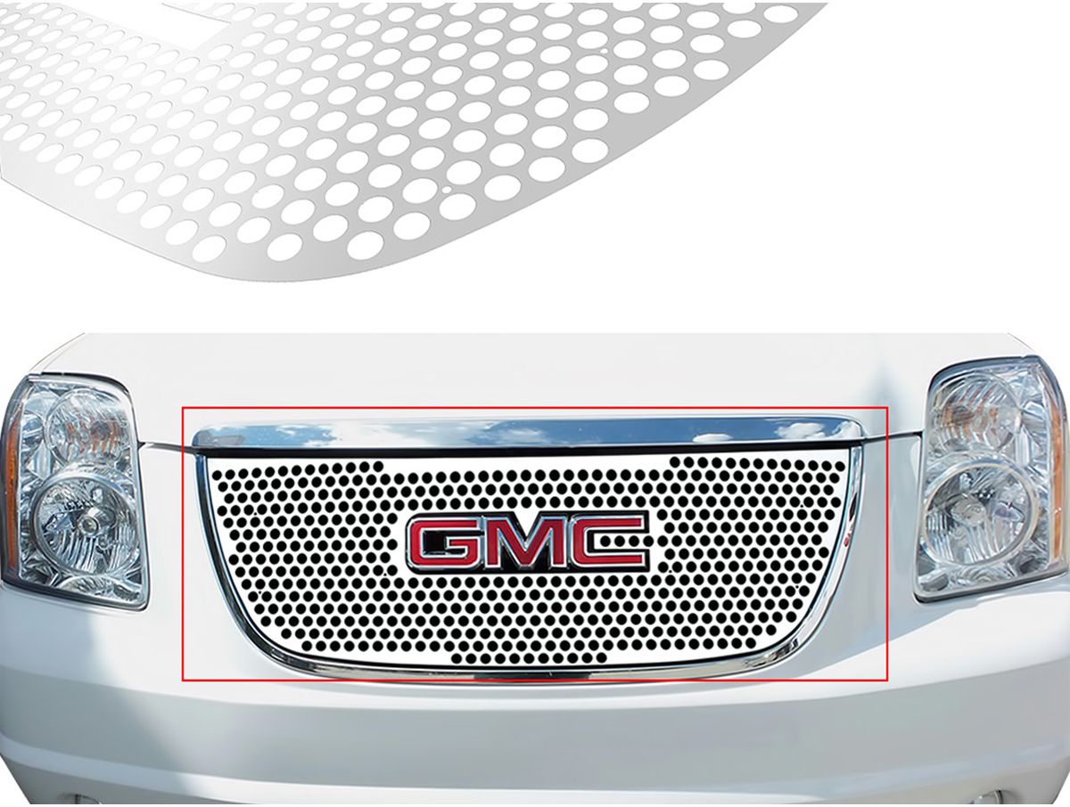 APS Sheet Main Upper Grille Overlay GR07DEG78S | RealTruck
