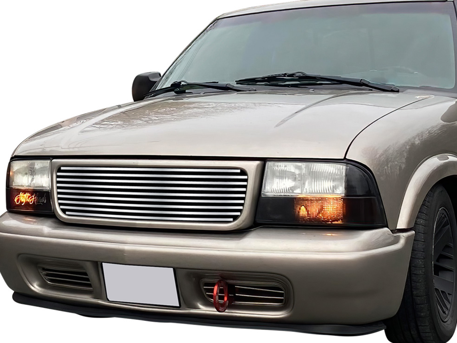 APS Main Upper Billet Grille Overlay GR07FEG18S | RealTruck