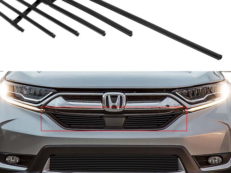 APS Main Upper Billet Grille Overlay GR08FFD22H | RealTruck