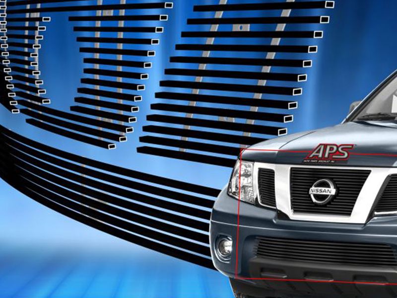 APS Bar Billet Grille GR14FGI66J | RealTruck