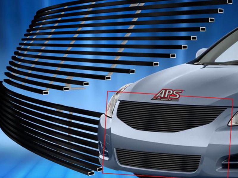 APS Bar Billet Grille GR14HAJ57J | RealTruck