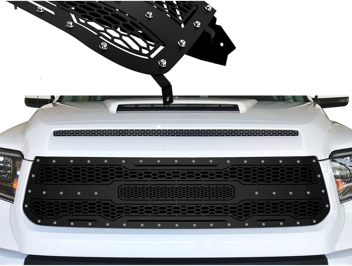 APS Sheet Main Upper Complete Replacement Grille GR20DEI85M | RealTruck