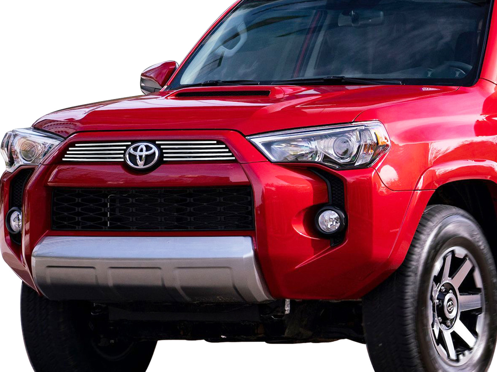 APS Main Upper Billet Grille Overlay GR20FEE76S | RealTruck