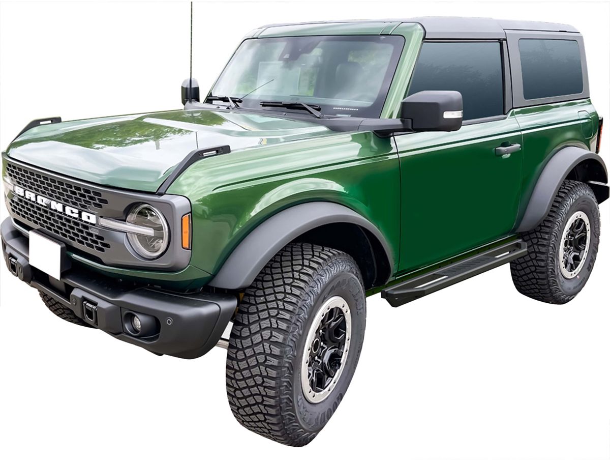 APS Truck Armor Side Steps IA06SCA2B | RealTruck