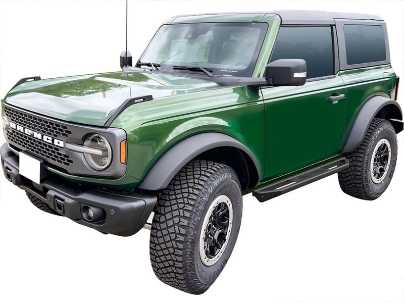 APS Truck Armor Side Steps IA06SCA2B | RealTruck