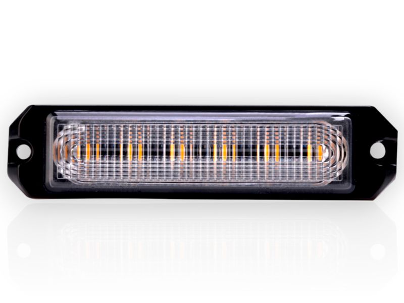 ARC Lighting Builtbright Rectangular 4" Slim LED Strobe Light | RealTruck