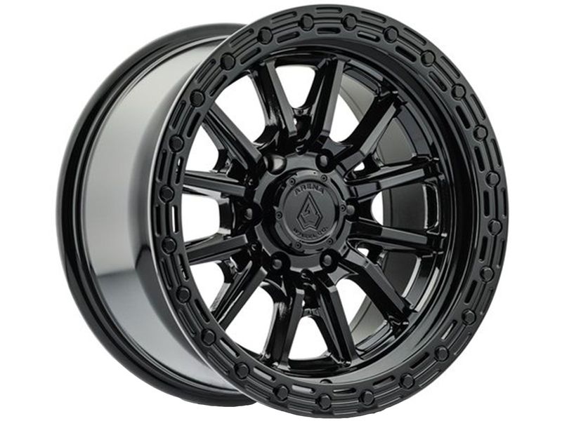 Arena Gloss Black Trek Wheels | RealTruck