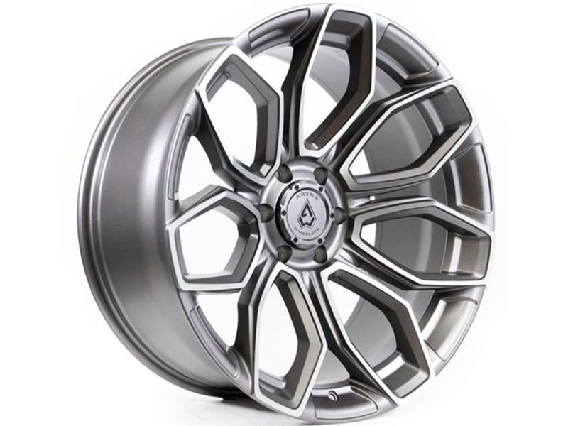 Arena Machined Grey Cobra Wheels | RealTruck