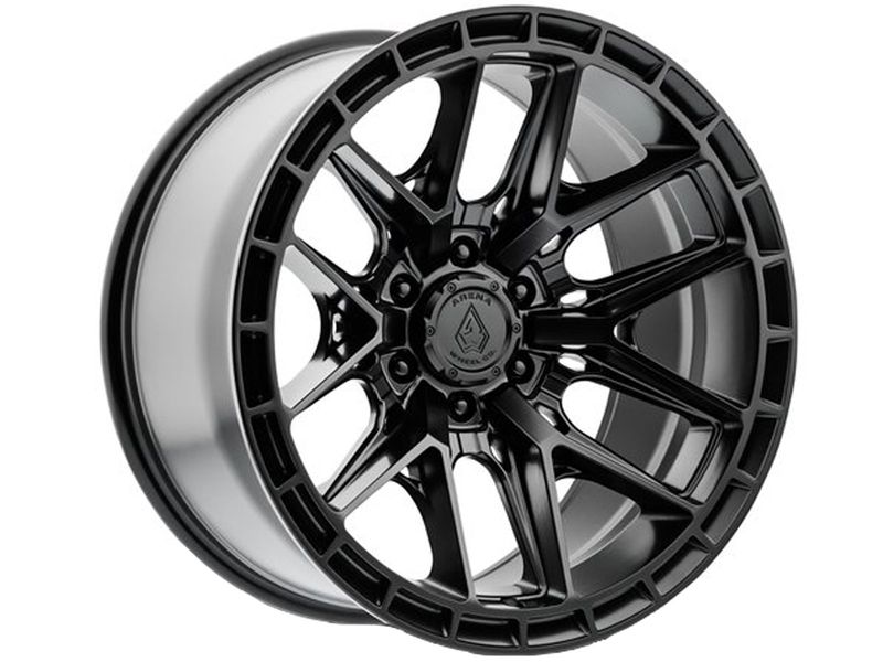 Arena Matte Black Battle Wheel A114209089P00101 | RealTruck