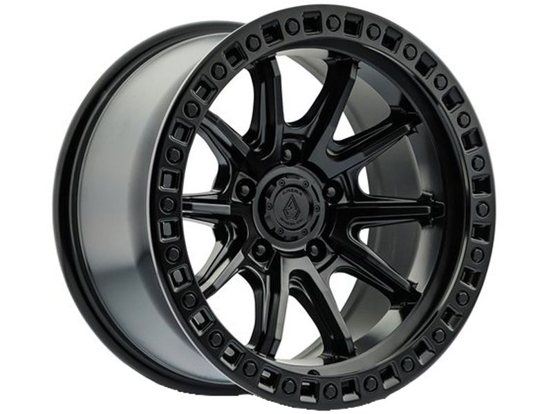 Arena Matte Black Mission Wheels | RealTruck