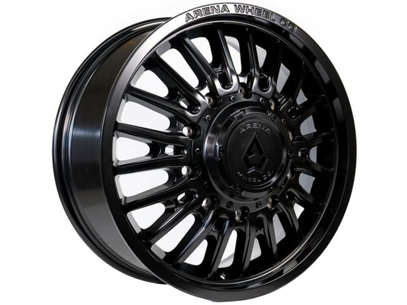 Arena Matte Black Thunder Dually Wheel A113228293P10501 | RealTruck