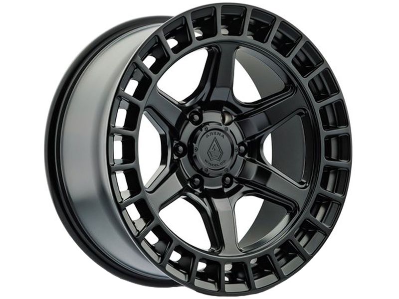 Arena Matte Black Torque Wheels | RealTruck