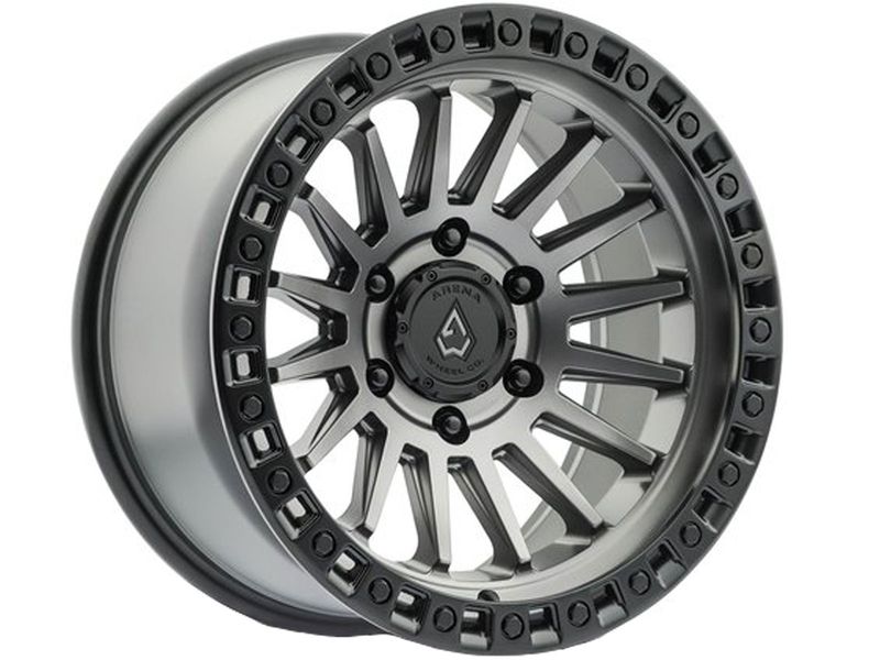Arena Matte Grey Mesa Wheels | RealTruck
