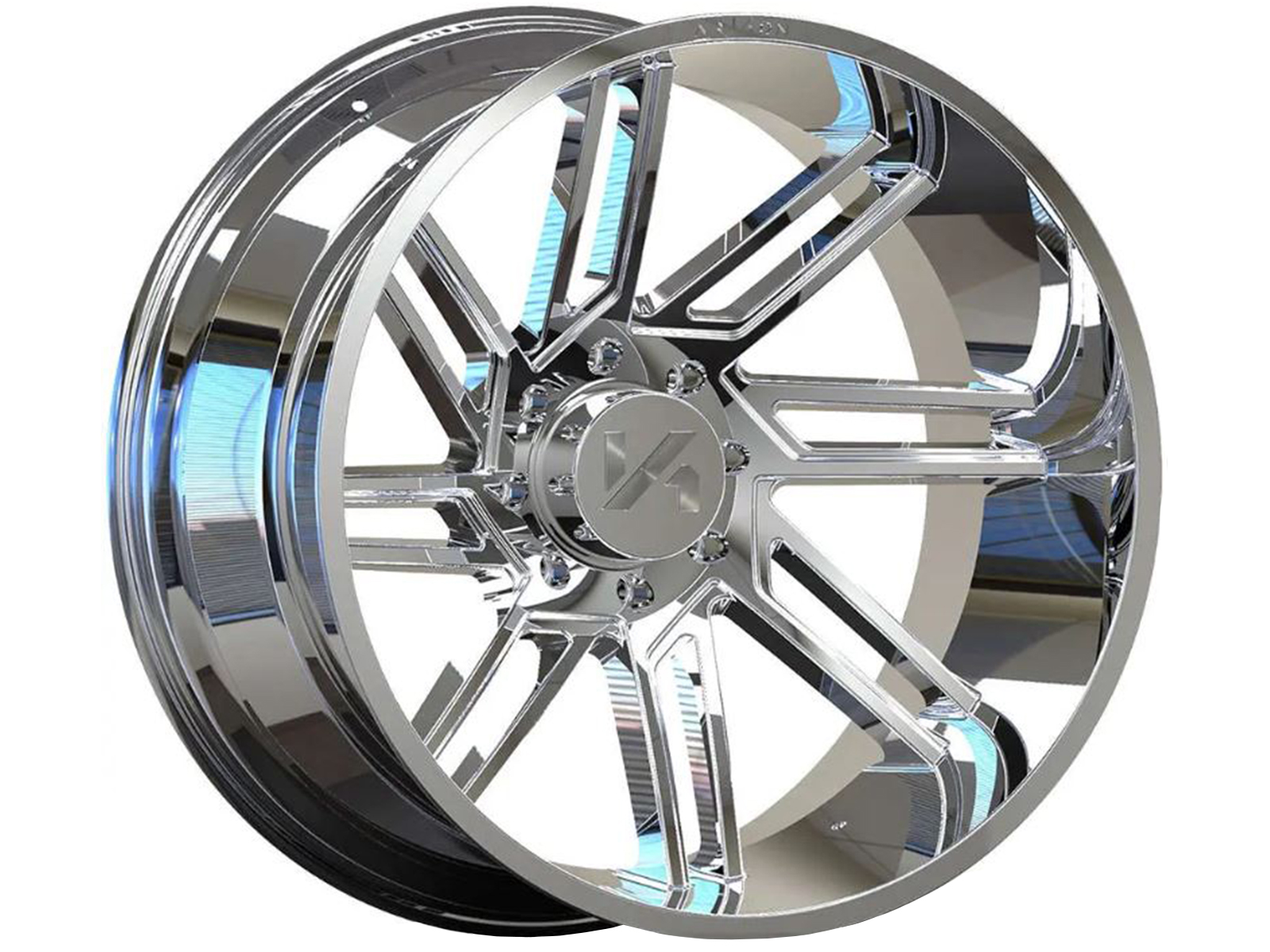 Arkon Off-Road Chrome DaVinci Wheel K16922008945R | RealTruck