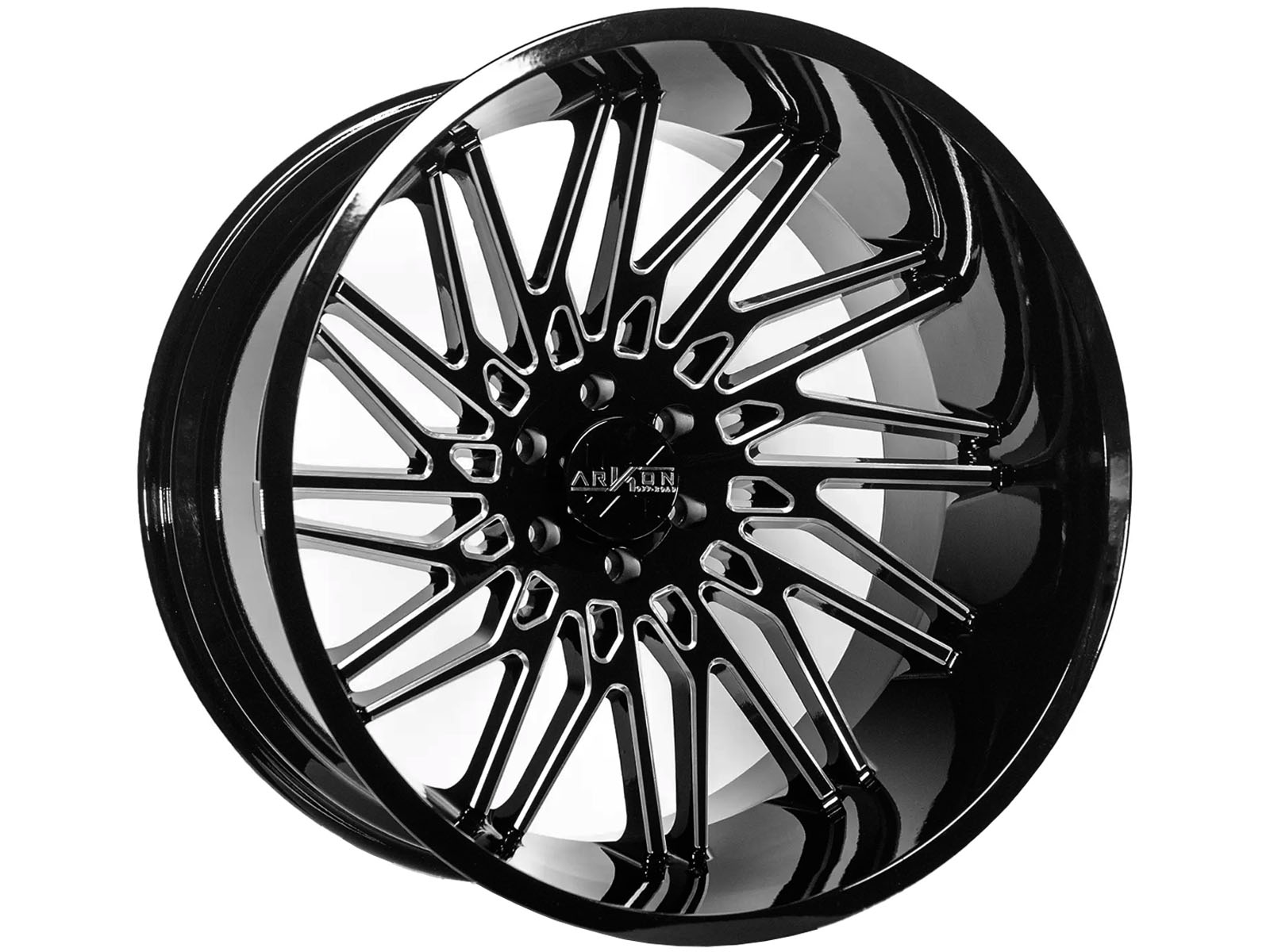 Arkon Off-Road Milled Gloss Black Apollo Wheels | RealTruck