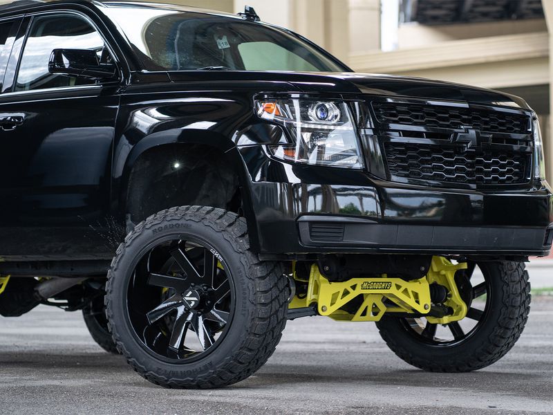 Arkon Off-Road Milled Gloss Black Lincoln Wheels | RealTruck