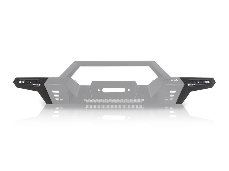 Attica 4x4 Frontier Modular Front Winch Bumper Wings ATTJL01A110-1-BX ...