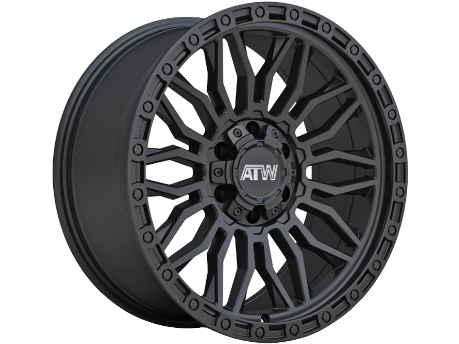 ATW Matte Black Nile Wheels | RealTruck