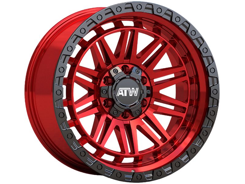 ATW Red Yukon Wheels | RealTruck