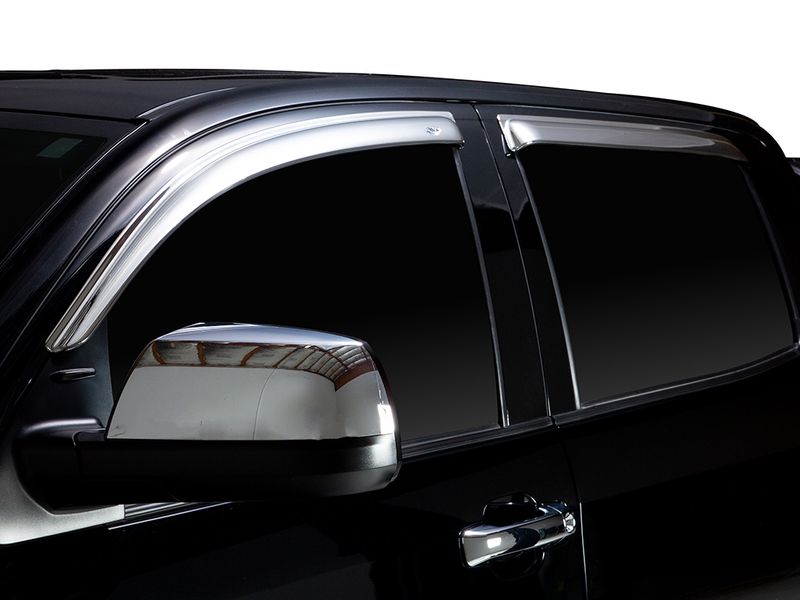 AVS Chrome Ventvisor® Window Deflectors | RealTruck