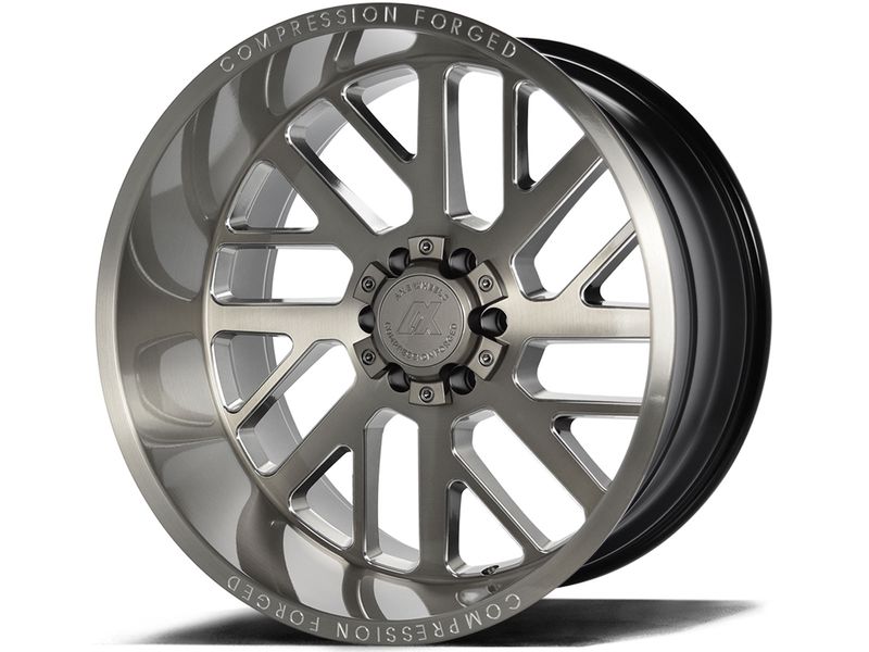 Axe Offroad Brushed Carbon AX2 Wheels | RealTruck