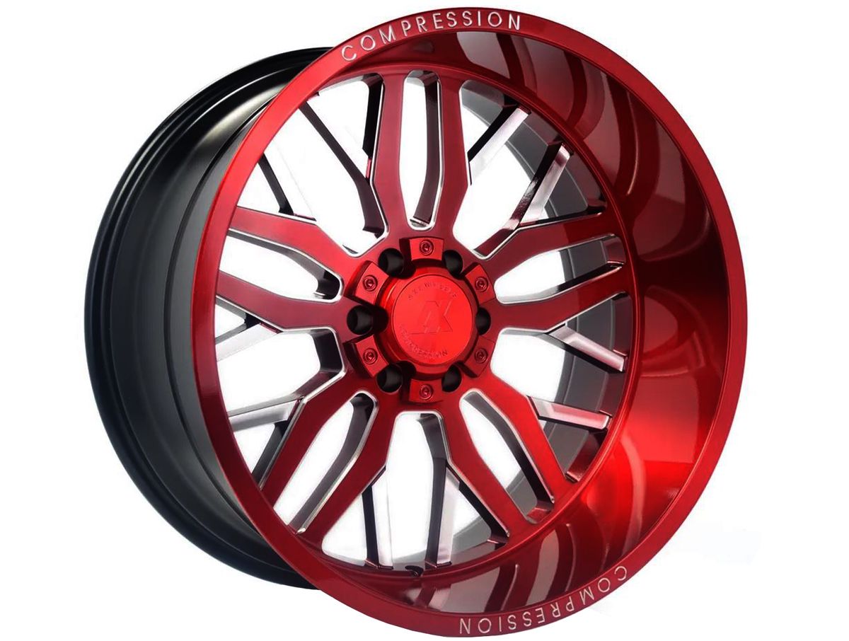Axe Offroad Candy Red AX1 Wheel 221210H-44AX1RM | RealTruck