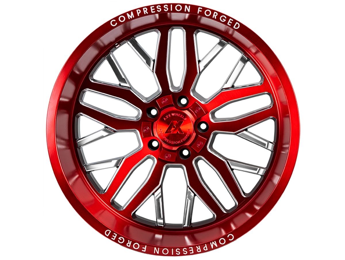 Axe Offroad Candy Red AX1 Wheels | RealTruck