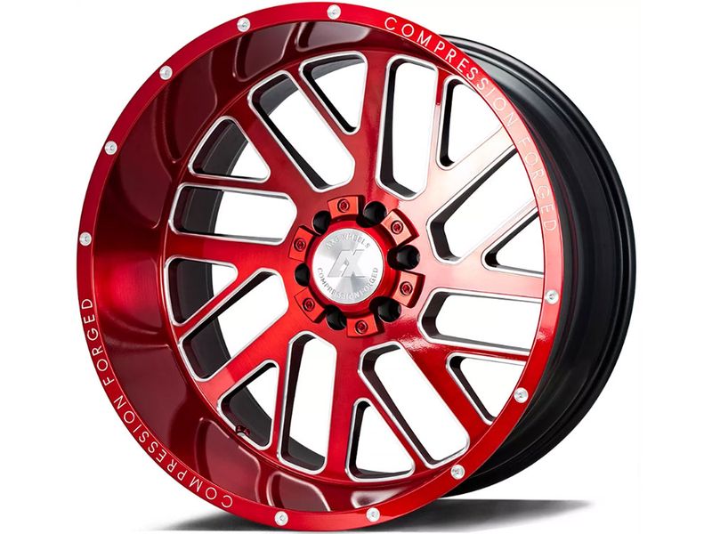 Axe Offroad Candy Red AX2 Wheels | RealTruck