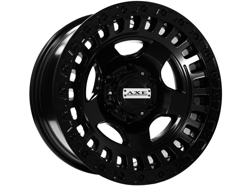 Axe Offroad Matte Black Trojan Wheels | RealTruck
