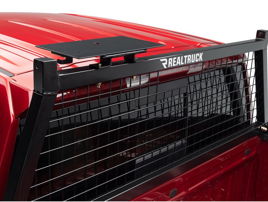 Backrack Folding Light Bracket 16" x 7" Center Mount 91002RECF | RealTruck