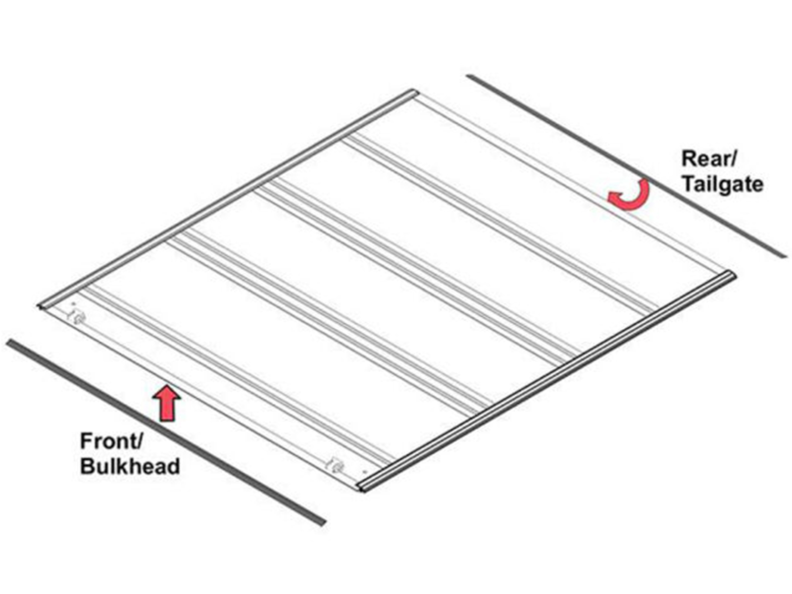 BAK Replacement Flap Seal Kit for BAKFlip PARTS-326A0002 | RealTruck
